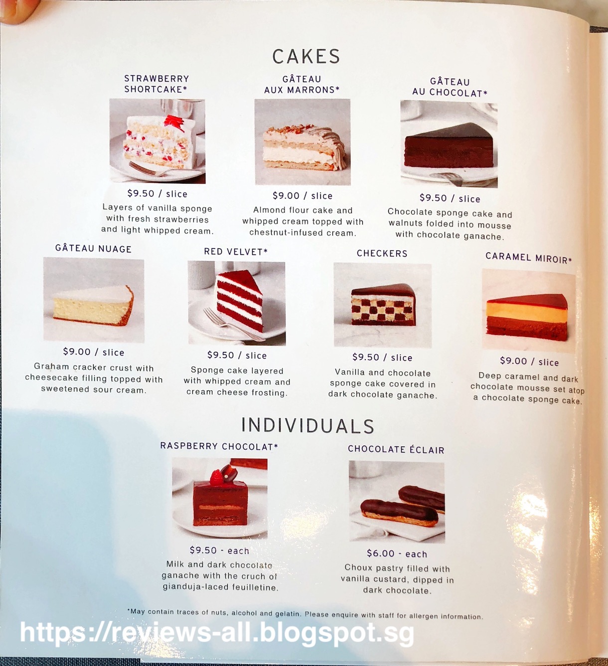 We'll Tell You - A&W Couple's Blog: Lady M Singapore at South Beach