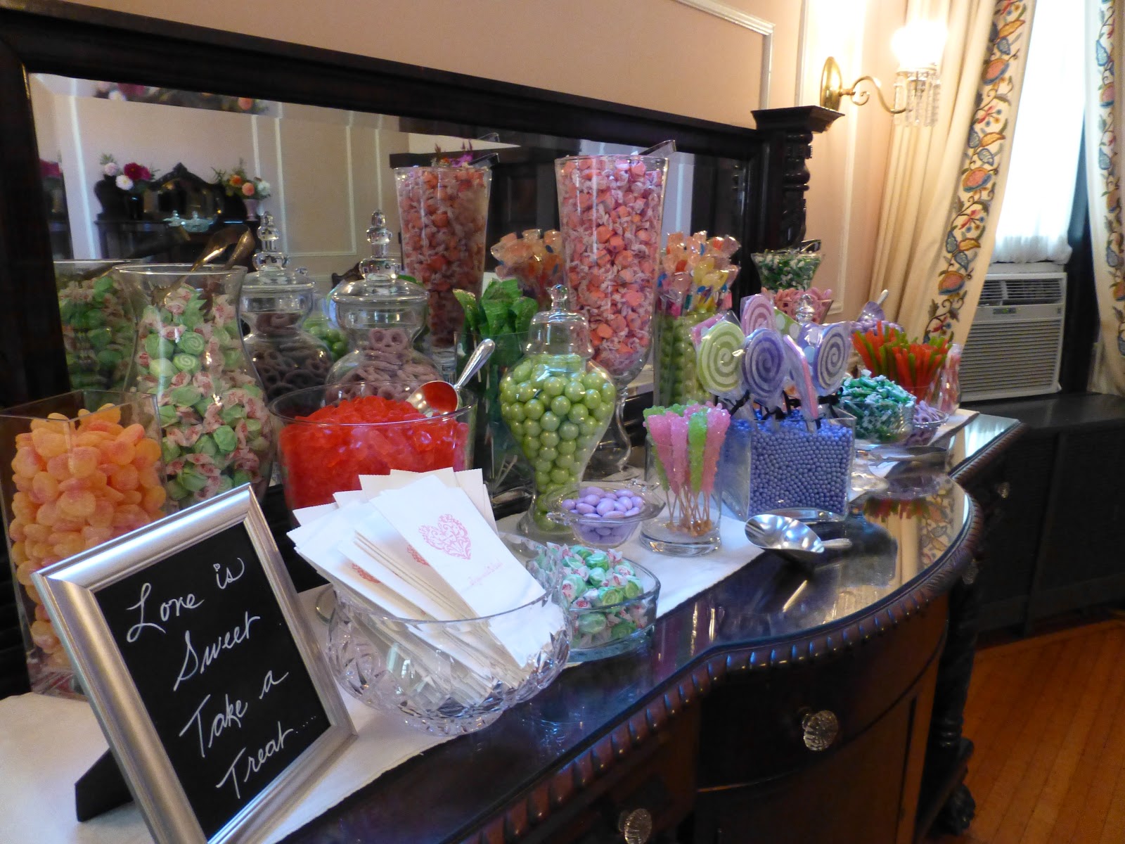 The Bargain Bride: Making your own candy buffet