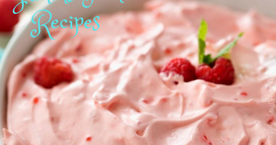 Raspberry Fluff Jello Salad - freerecipefoods