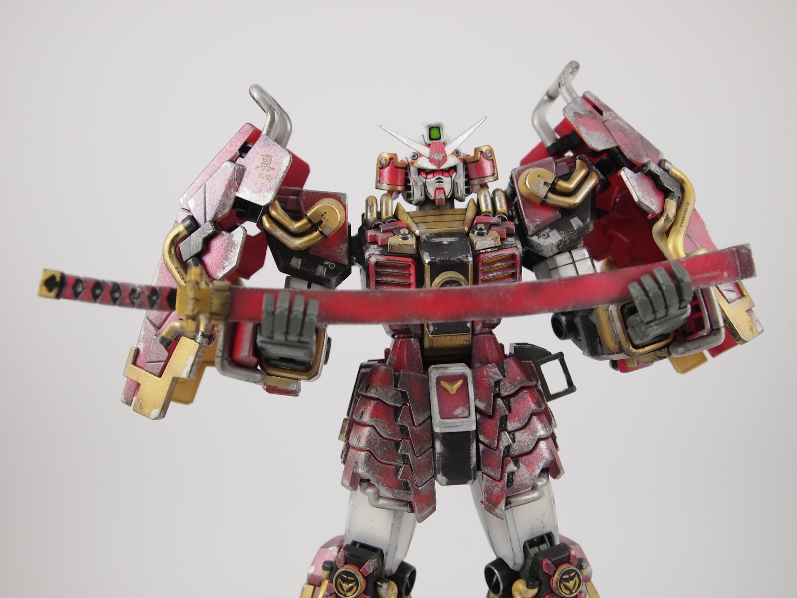 Arashi no Kumo: Painted Kit: 1/100 MG Shin Musha Gundam