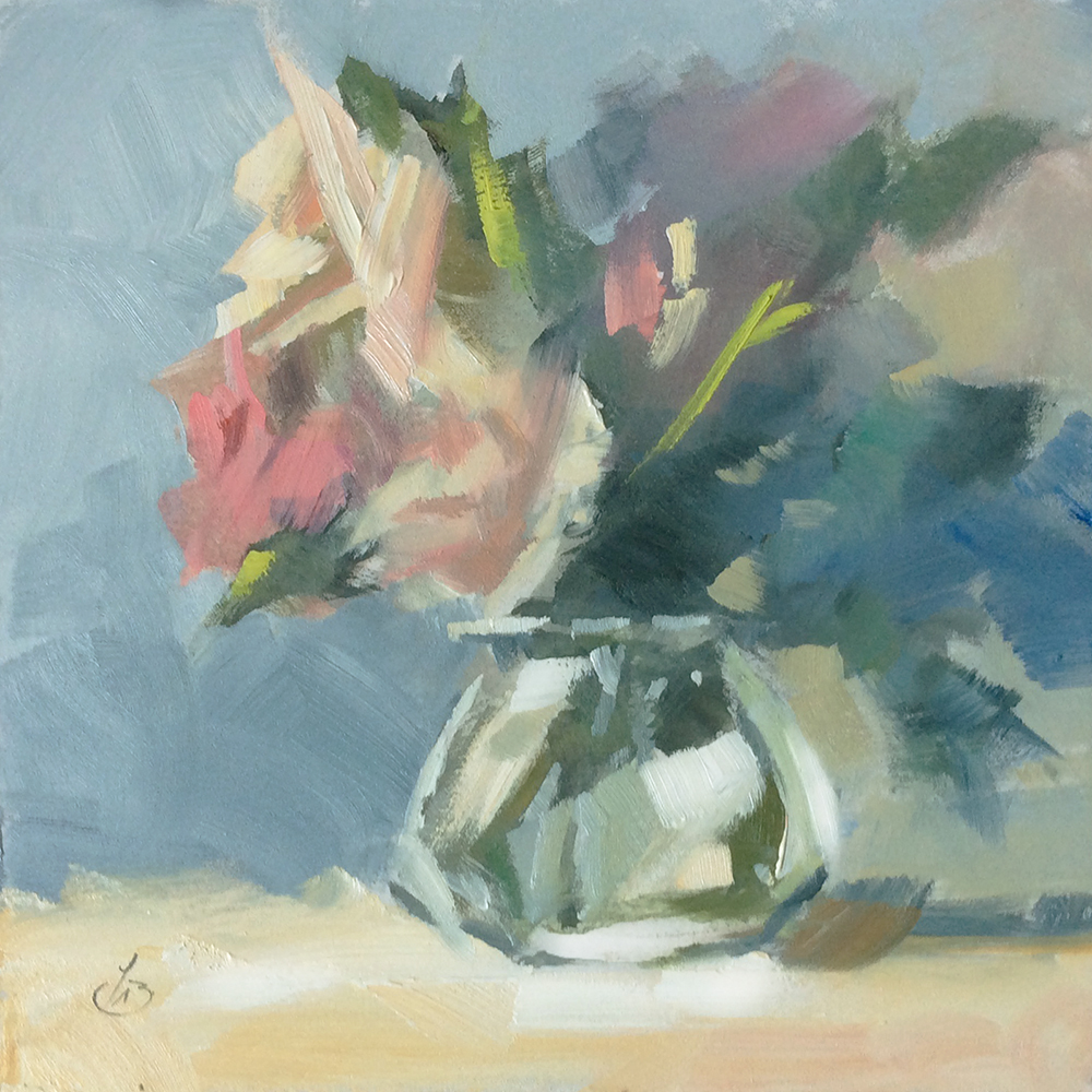 TOM BROWN FINE ART: FLORAL STILL LIFE by TOM BROWN
