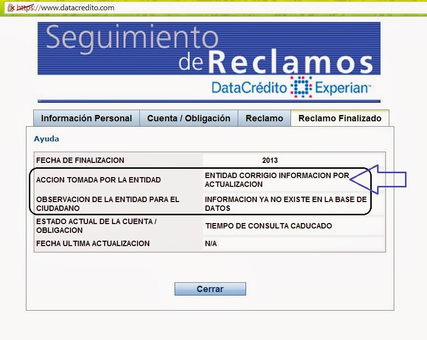 CÓMO SABER SI ESTOY REPORTADO EN CENTRALES DE RIESGO DATACREDITO O ...