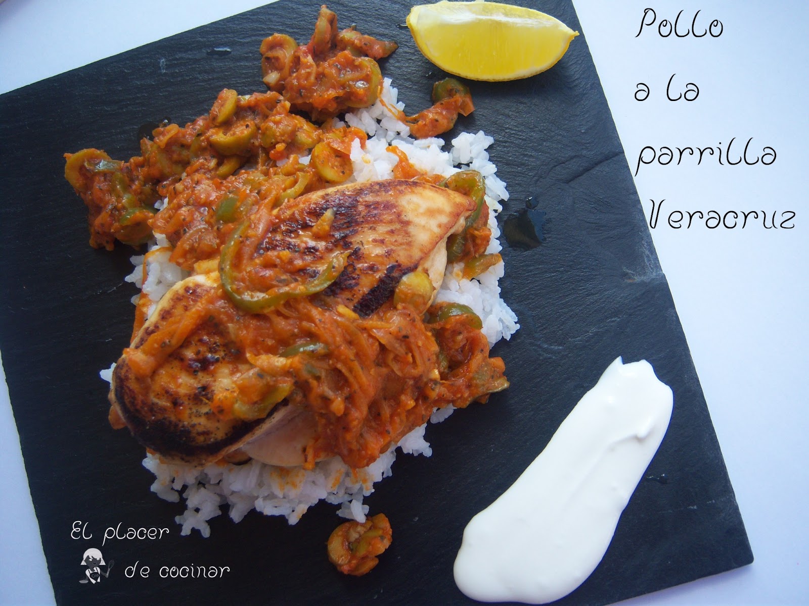 EL PLACER DE COCINAR: POLLO A LA PARRILLA VERACRUZ by STEFANO