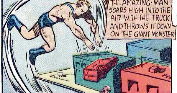 Pappy's Golden Age Comics Blogzine: Number 2229: That’s Amazing, Man!