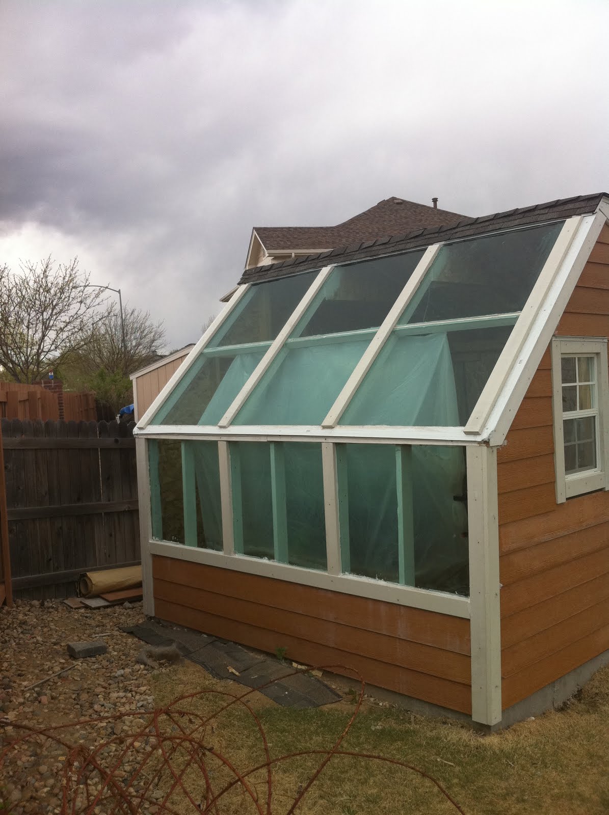 Carbon Cutter: Greenhouse / shed project update
