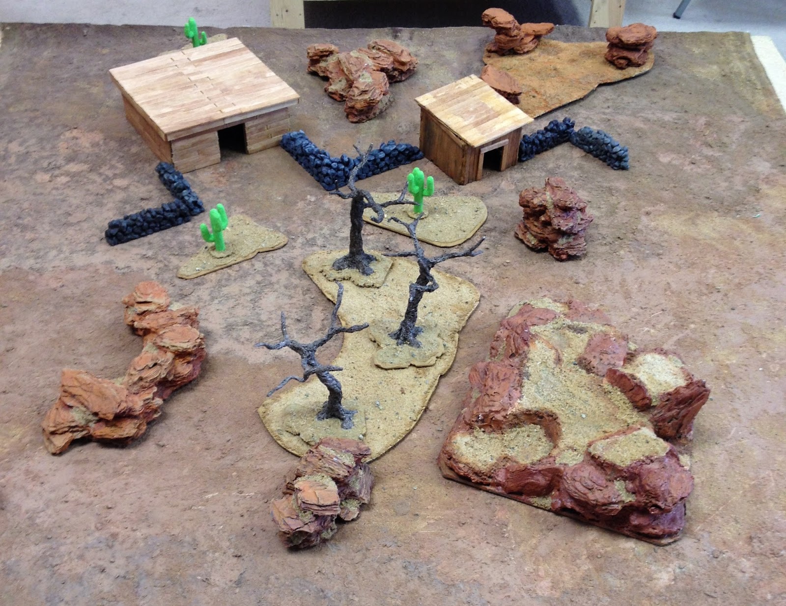 Severe Terrain : Desert Terrain Tables