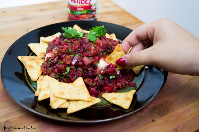 Easy Cran-Cherry Salsa — New Mom in a New Era