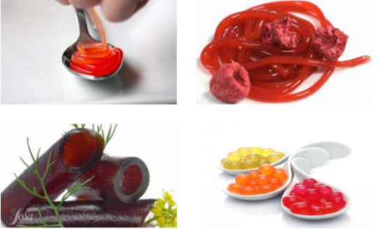 Cocina Molecular: CUADRO COMPARATIVO DE GELIFICANTES