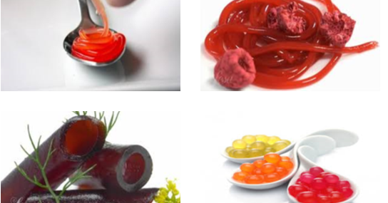 Cocina Molecular: CUADRO COMPARATIVO DE GELIFICANTES