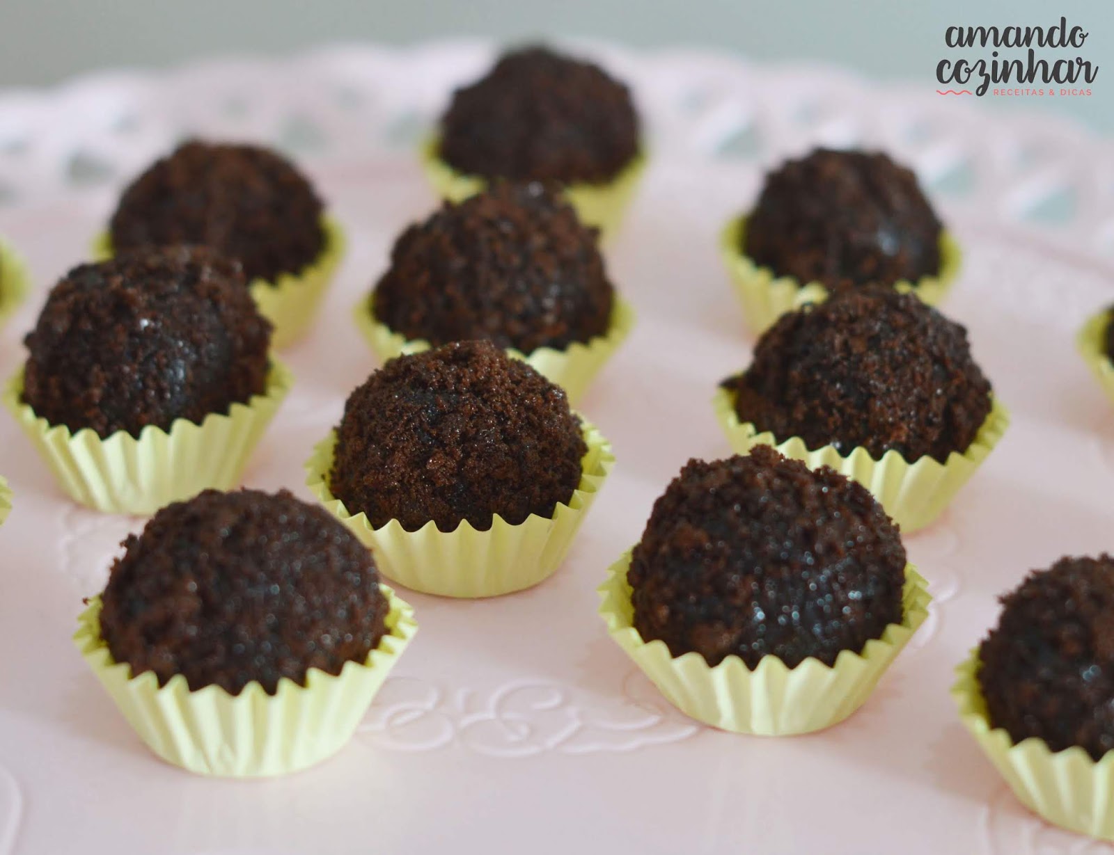Brigadeiro crocante de Ovomaltine - Amando Cozinhar