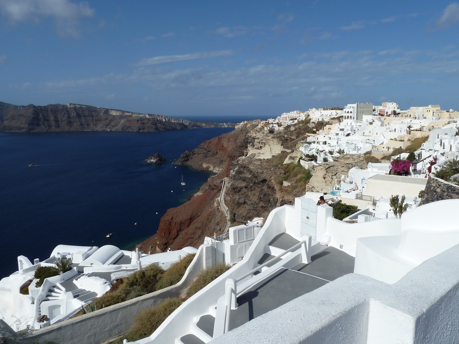 Santorin, l'île "carte postale"