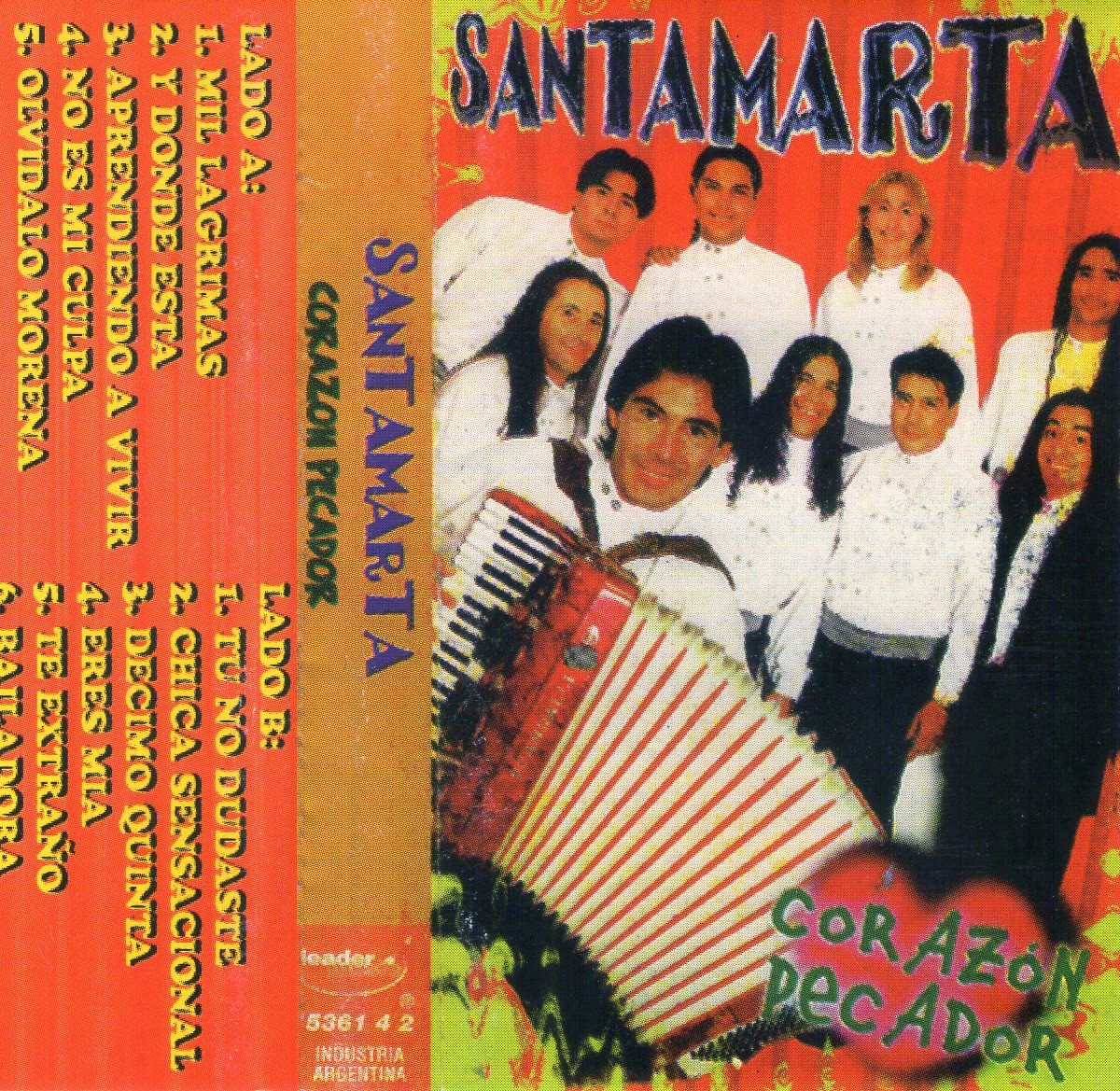 SANTAMARTA - CORAZON PECADOR - 1999 - Omar Longhi