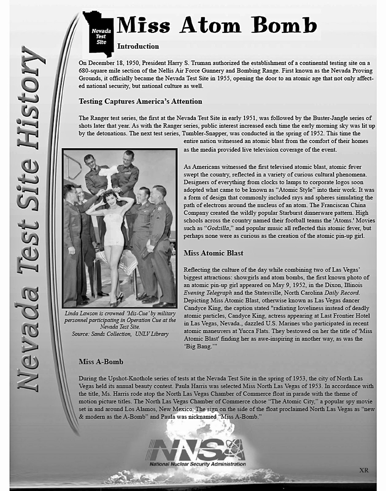 [TMP] "Miss Atom Bomb." Topic