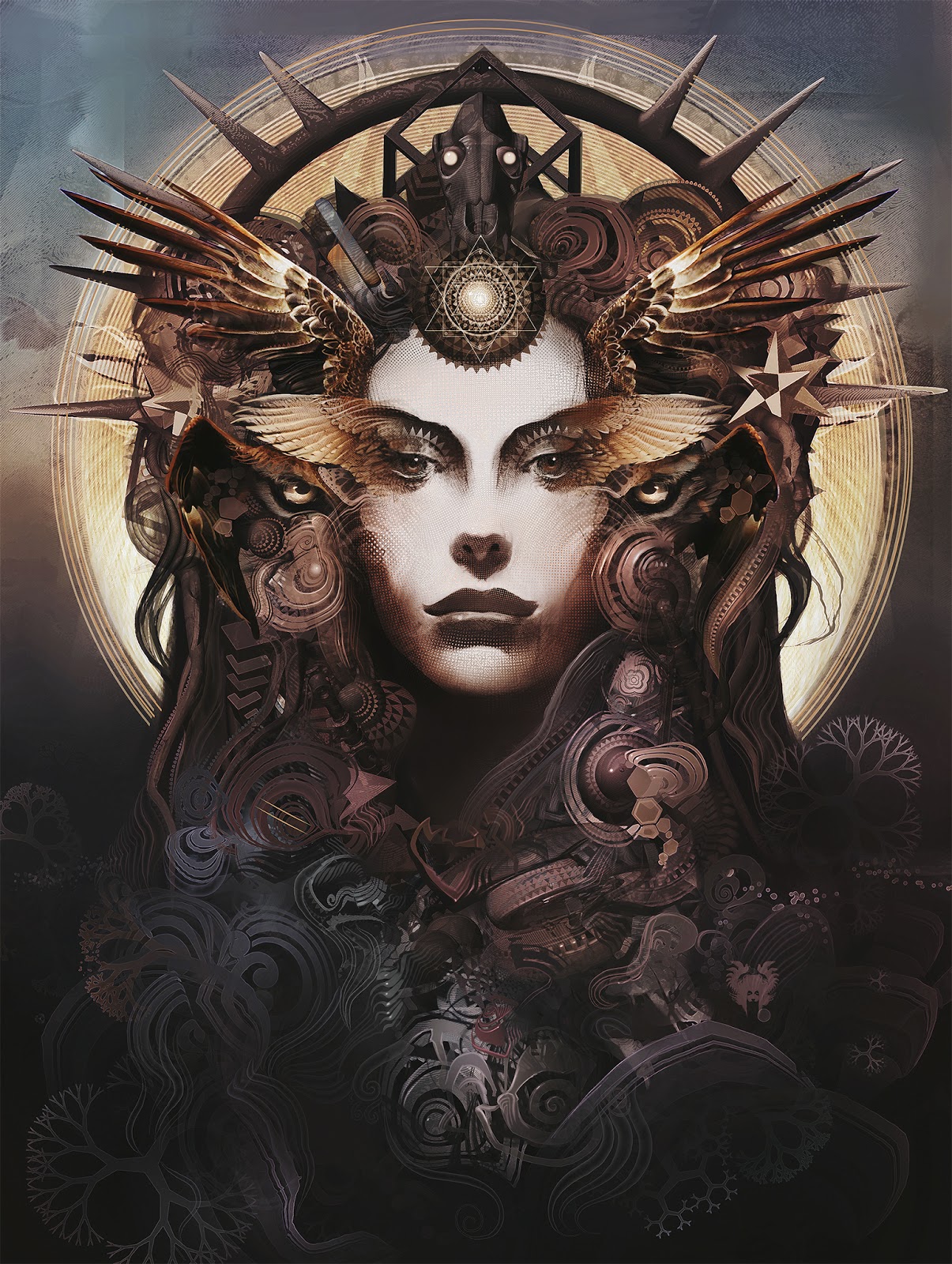 The Geeky Nerfherder: Artist Spotlight: The Art Of . . . Android Jones