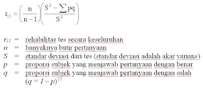 Metode Perhitungan Reliabilitas Tes | Info Paling Tahu