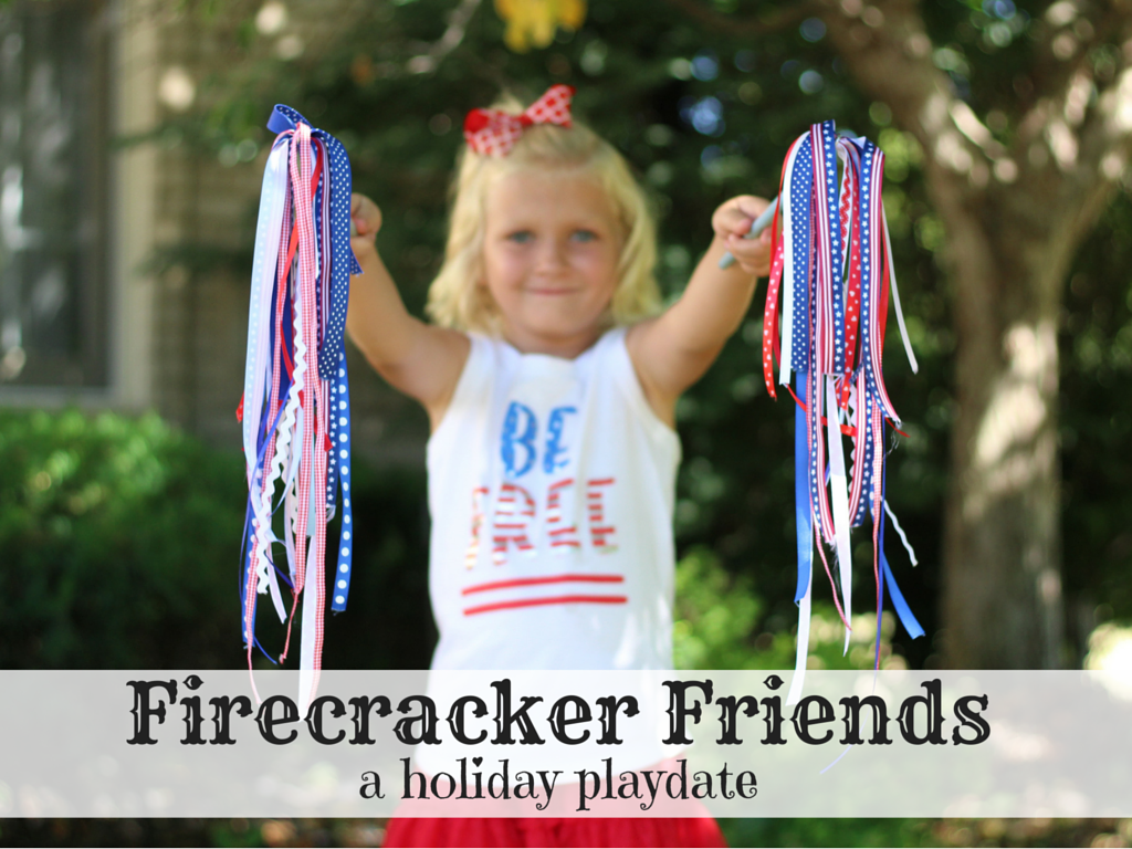 Firecracker Friends {A year of creative playdates} | Tuesdays with Jacob