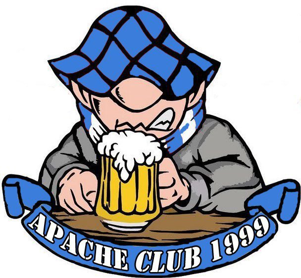Iraklis Ultras logos: Apache Club 1999