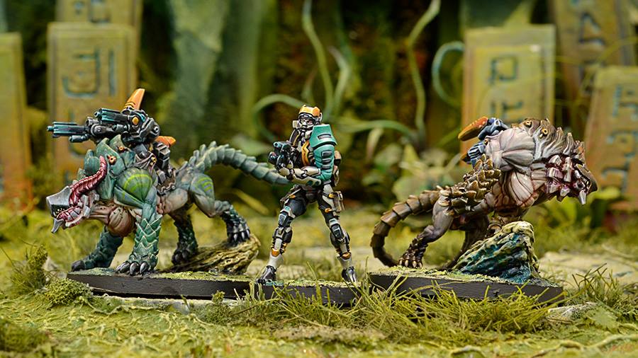 Wargame News and Terrain: Corvus Belli: New Infinity Miniatures Released