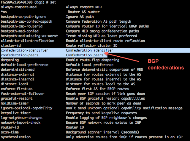 Ken Felix Security Blog: bgp confederation ( cisco with fortigates peers )