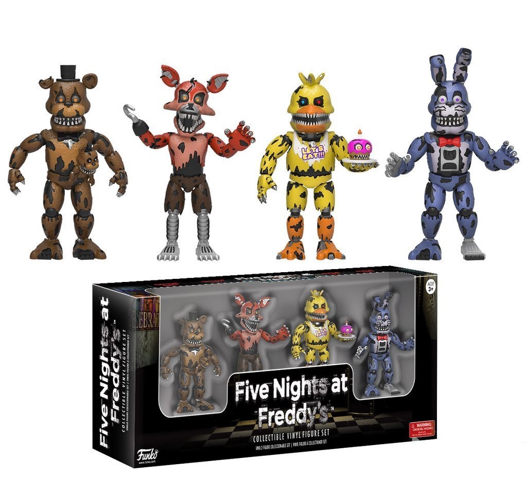 New Toys NFL: FNAF - FIGURE SET 4 - NIGHTMARES