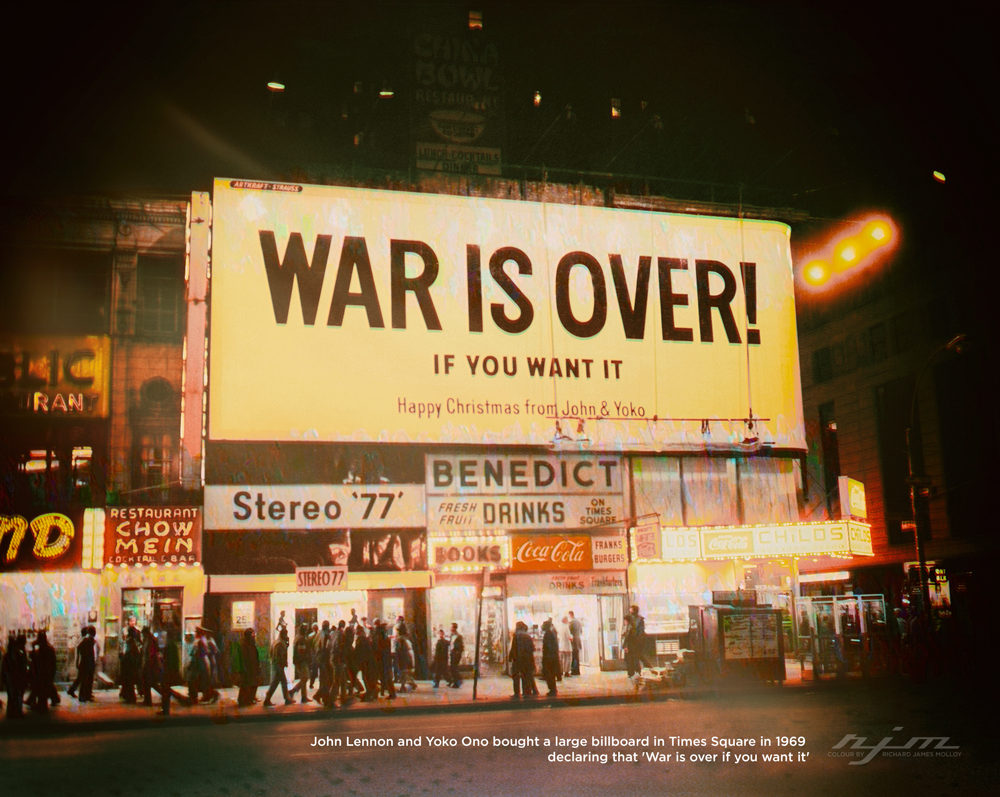 Meet the Beatles for Real: War is Over (If you want it)