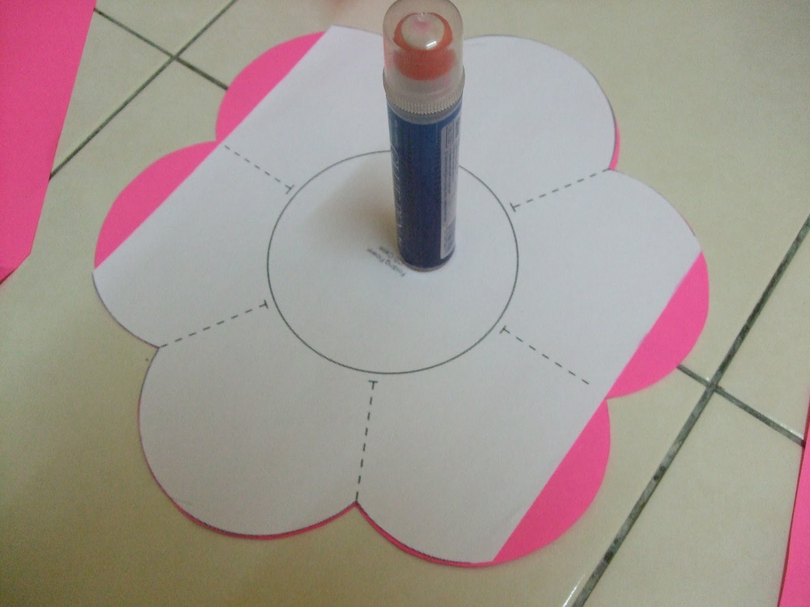 Bunga & Langit: Tutorial : paper flower