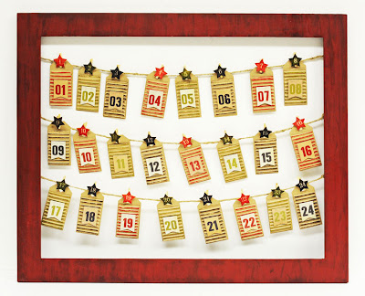 Ben Franklin Crafts and Frame Shop: Make an Advent Calendar Wall Hanging
