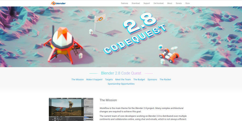 Que faut-il attendre de la nouvelle version Blender 2.8? | blender4d