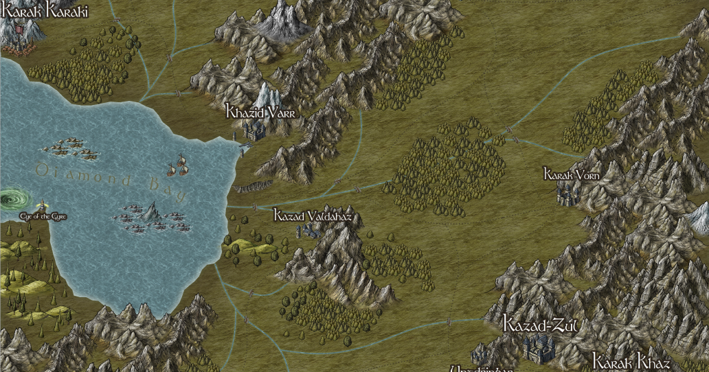 ExtraBushyBeards: Map of Azamar Ankor