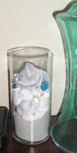 Glamorous Addiction: DIY Seashell and Sand Decor Ideas