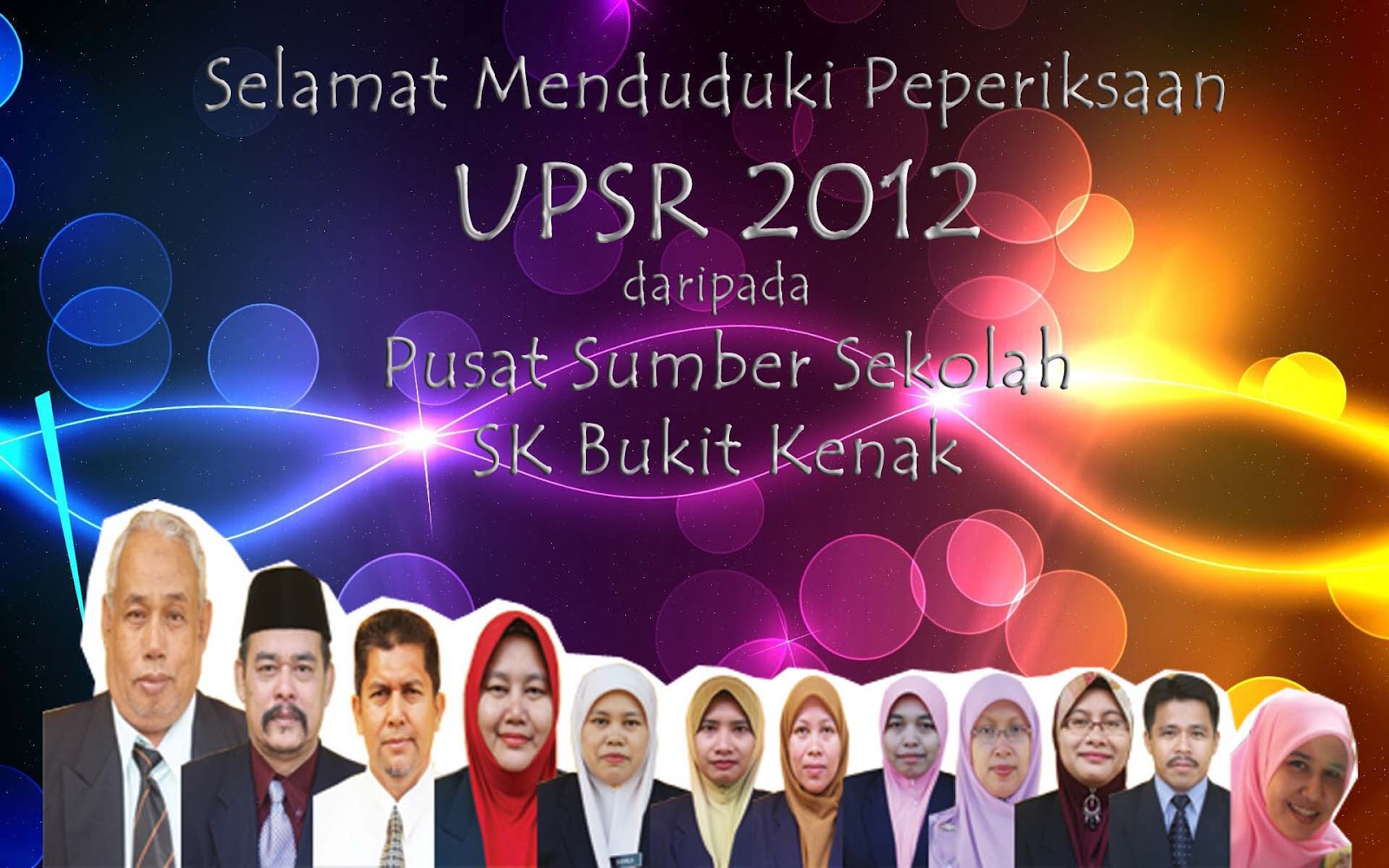 Pusat Sumber SK Bukit Kenak: Selamat Menduduki Peperiksaan UPSR