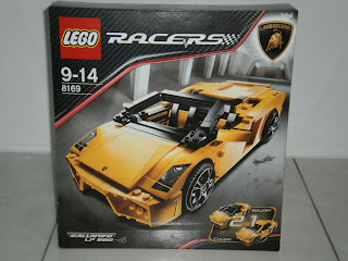 Toy A Day: #626 of Year 2 Lego 8169 Racers Lamborghini Gallardo LP 560-4