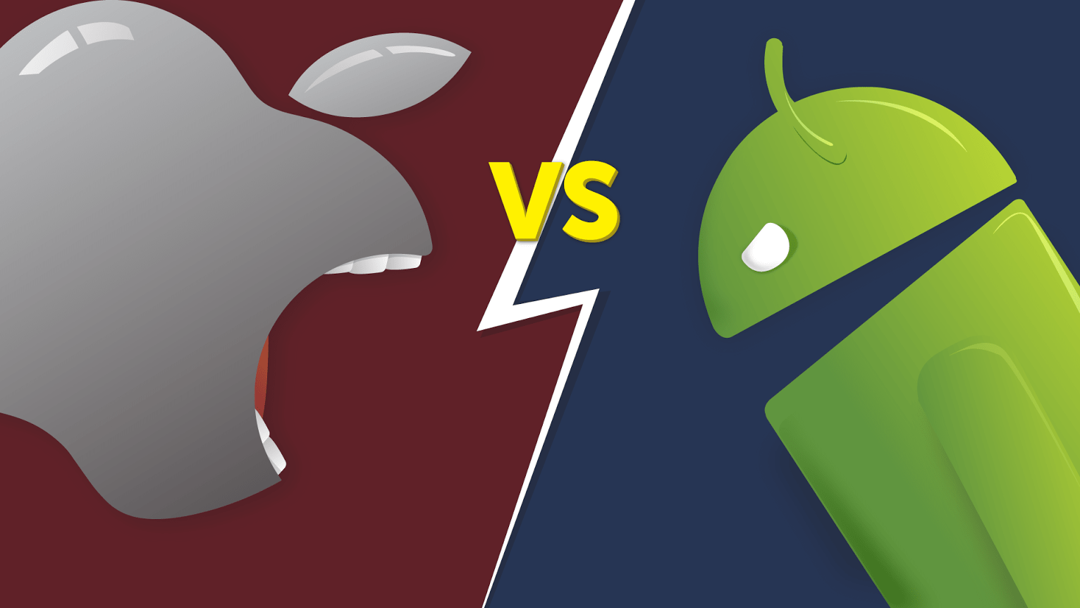 Smartphone Operating System Battle: Android P vs iOS 12 [Infographic]