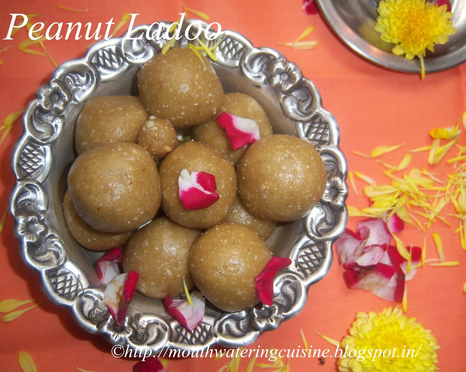 Peanut Ladoo -- How to make Peanut Ladoo -- Groundnut Ladoo Recipe - E ...
