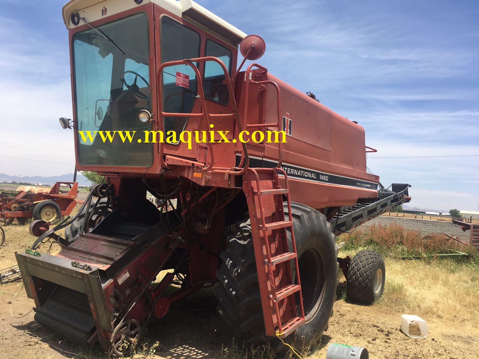 MAQUINARIA AGRICOLA INDUSTRIAL: Cosechadora de Mazorca de Maiz en su ...