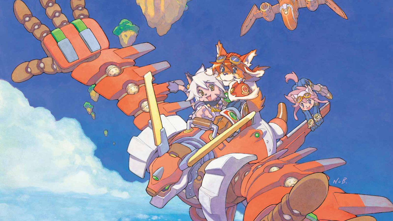 Solatorobo Fansite: Art and Wallpapers