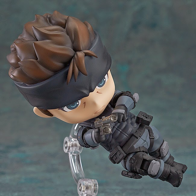 Figuras: Nendoroid de Solid Snake del Metal Gear Solid [Good Smile Company]