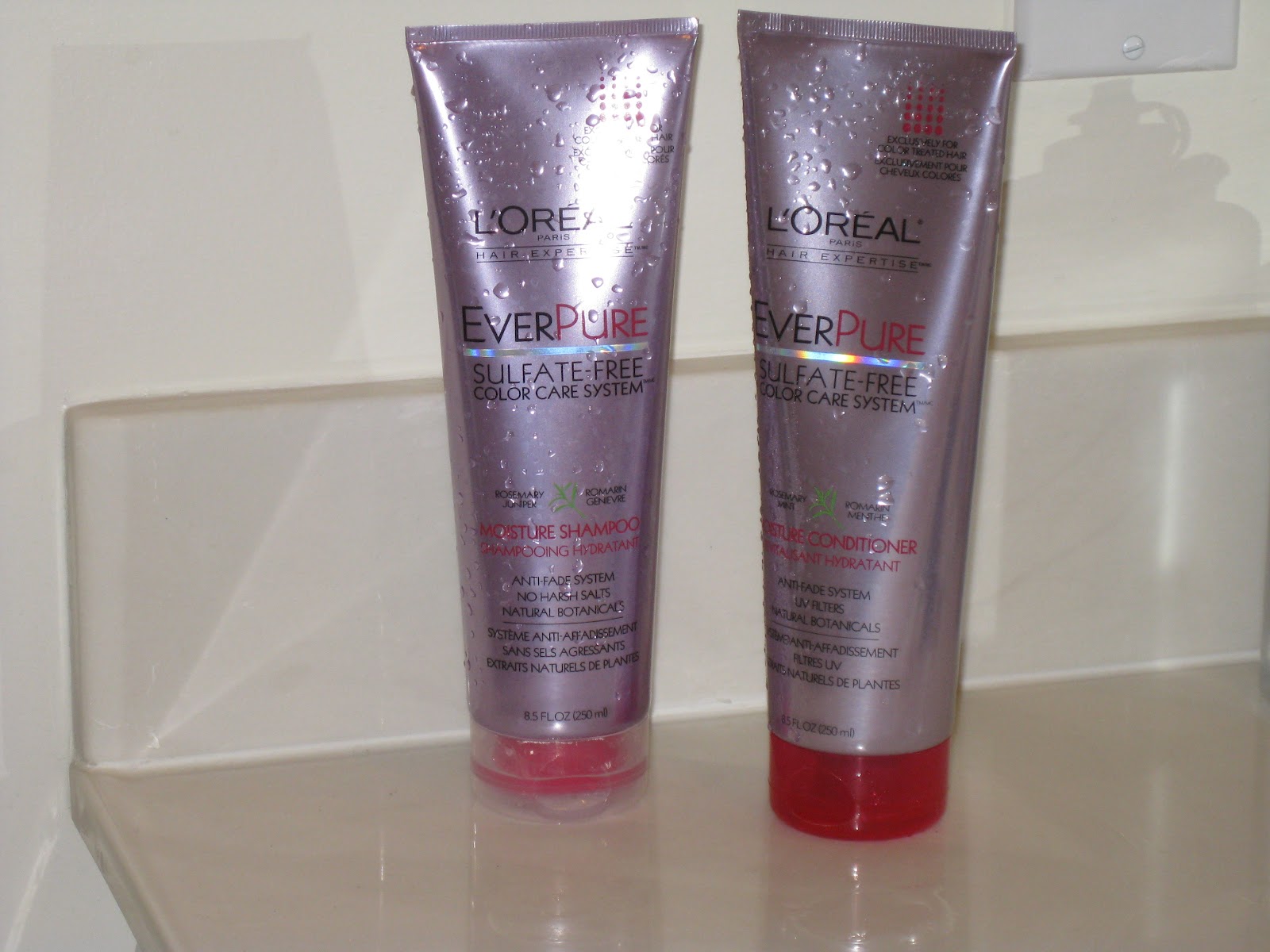 L'OREAL Paris "Ever Pure" Shampoo & Conditioner for Color-Treated Hair
