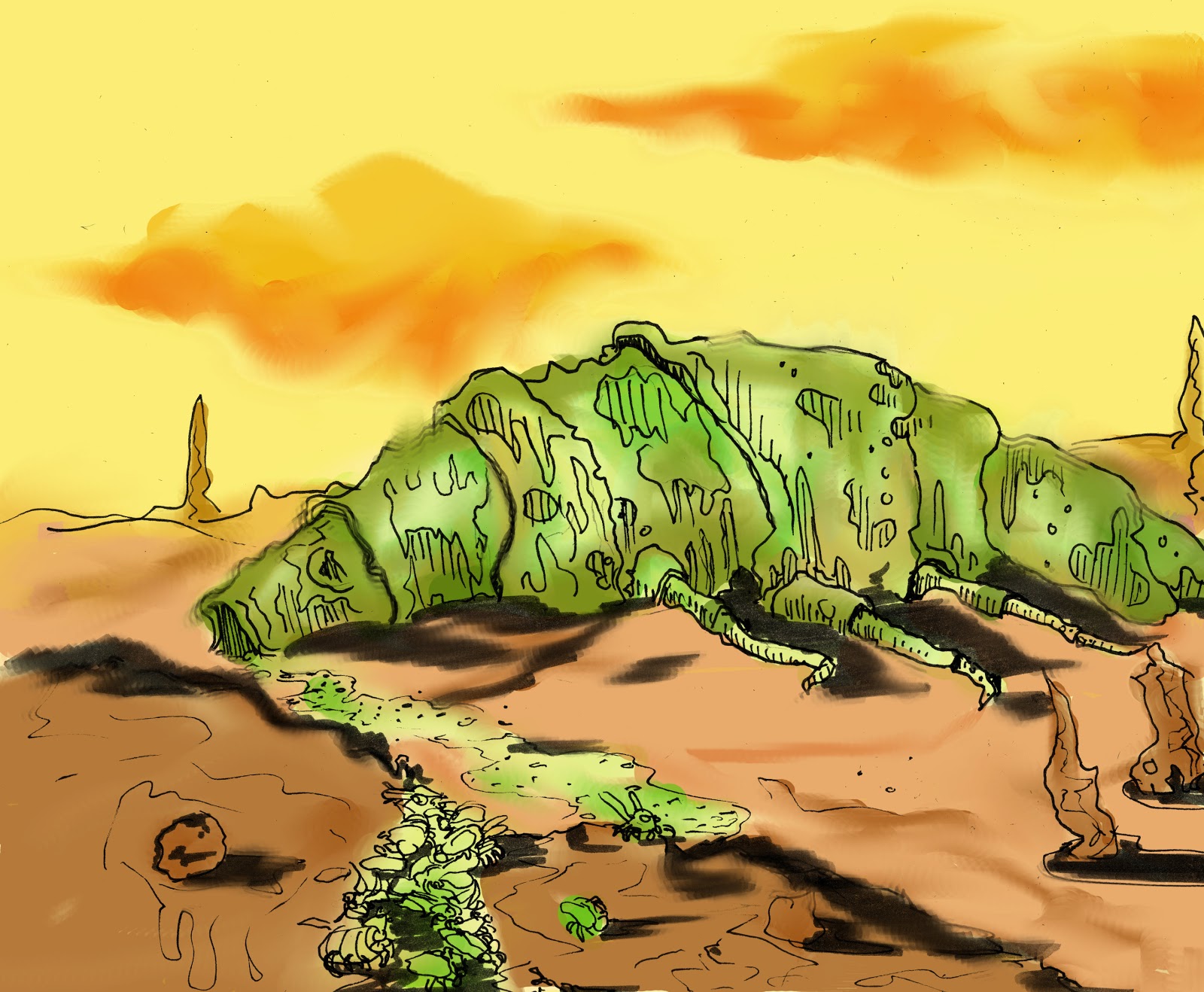 Dungeon of Signs: Last Chauncy in Carcosa ... A very Special Wampus ...