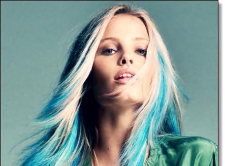 El Mundo del Peinado: Las puntas del pelo de Color