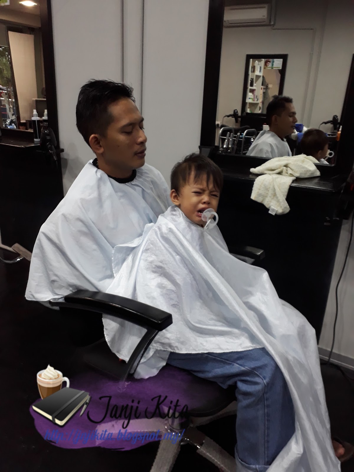 Gunting Rambut Sebelum Raya