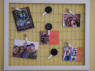 The Path Before Me: Twine and Clothes Pin Bulletin Board, Memo Board ...
