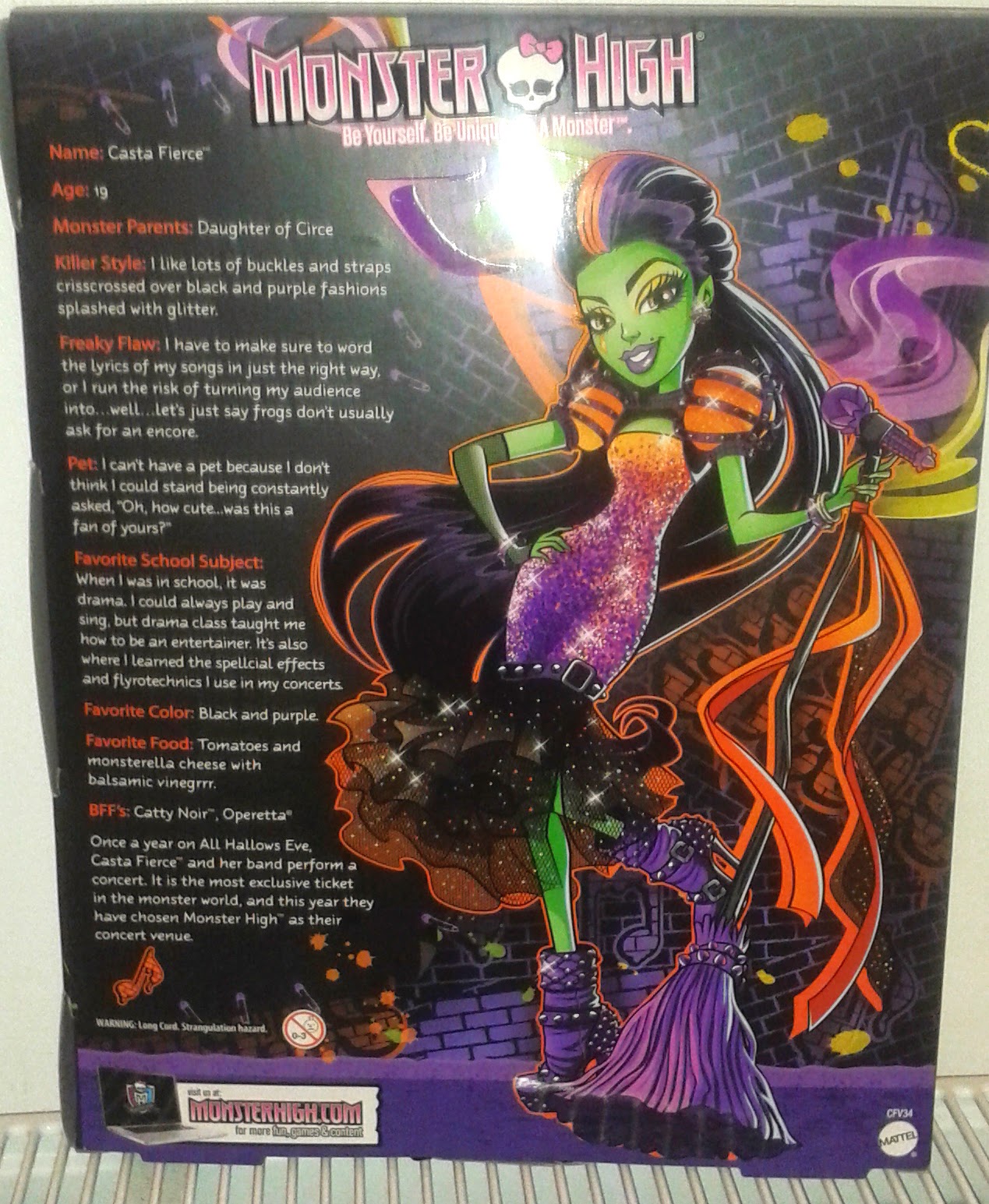 Monkfish's dolly ramble: Monster High - Casta Fierce