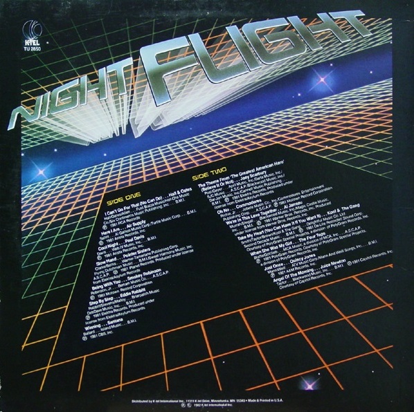 K-Tel Kollection 1973-1983: NIGHT FLIGHT [1982]