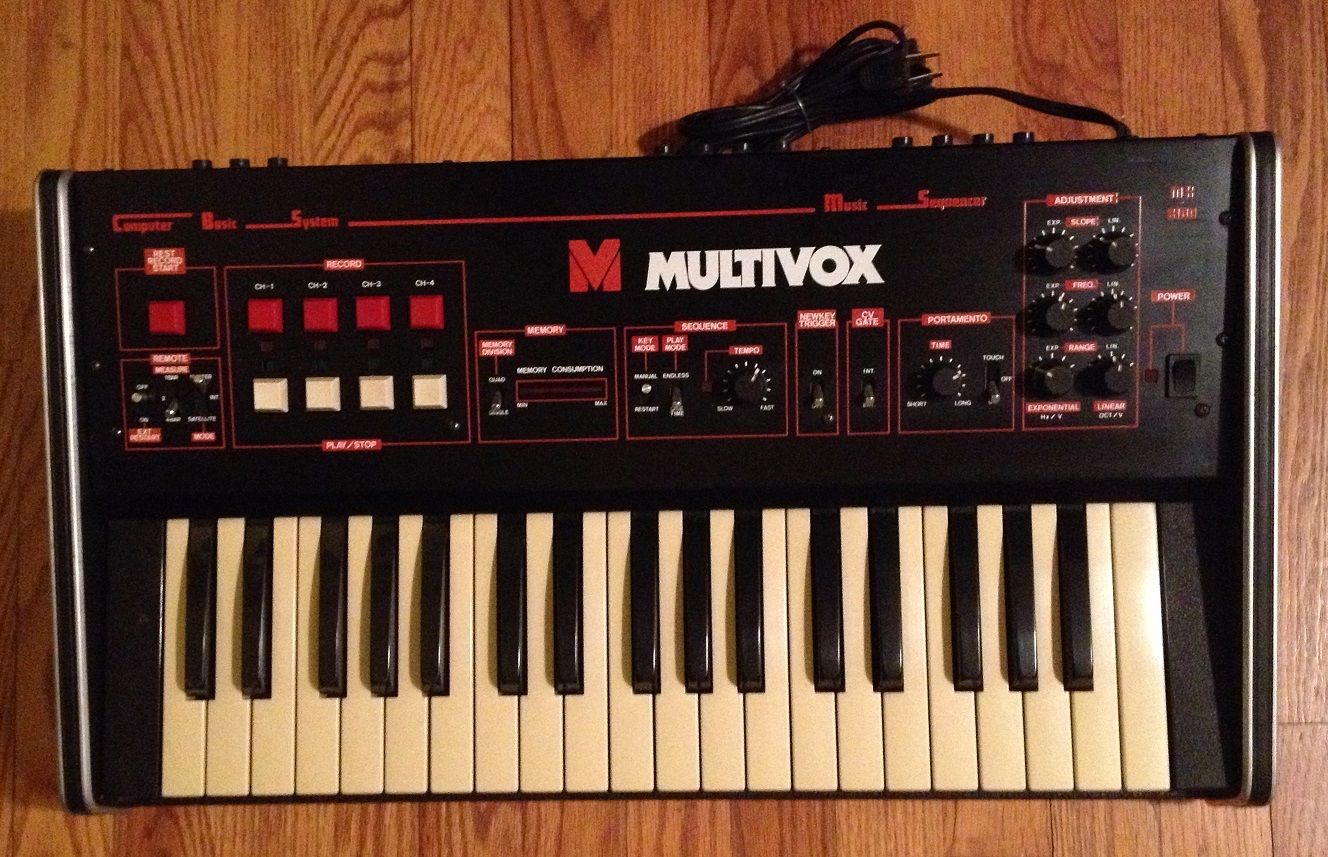 MATRIXSYNTH: Multivox MX8100 - Analog Synth Controller/Sequencer - 1979