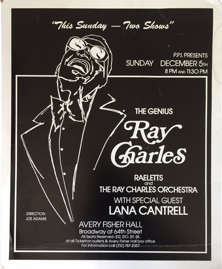 Ray Charles Video Museum: Ray Charles Is In Town - Chronology 1976