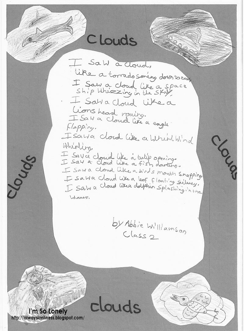 14 All Time Hit Lonely Poems about Cloud I am so Lonely I'm So Lonely...