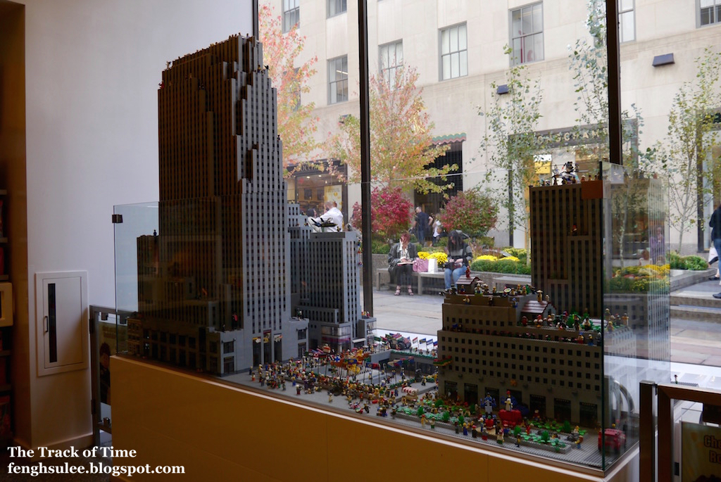 Lego Store Rockefeller Center | The Track of Time