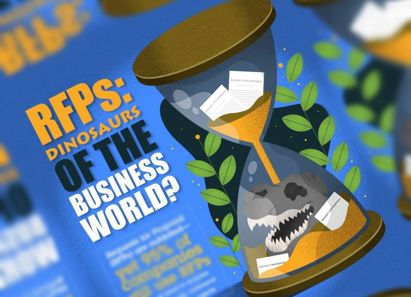 Requests For Proposal Are The Dinosaurs Of The Business World [infographic]