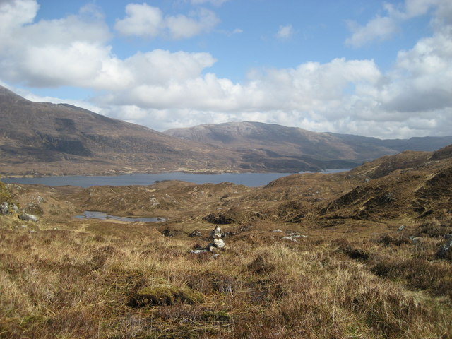 Lochinver Daily Photo: Footpath from Little Assynt to Tubeg